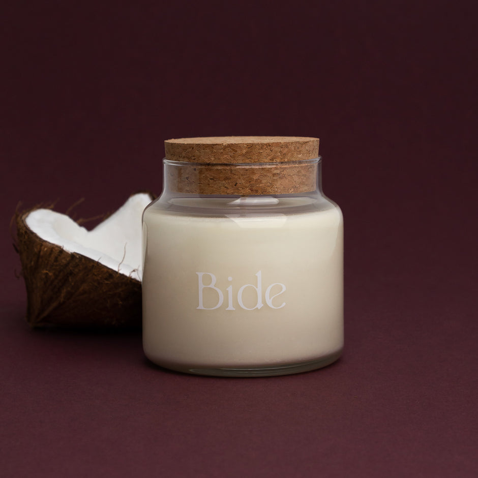 Bide - Natural soy wax candles, hand poured in New Zealand.